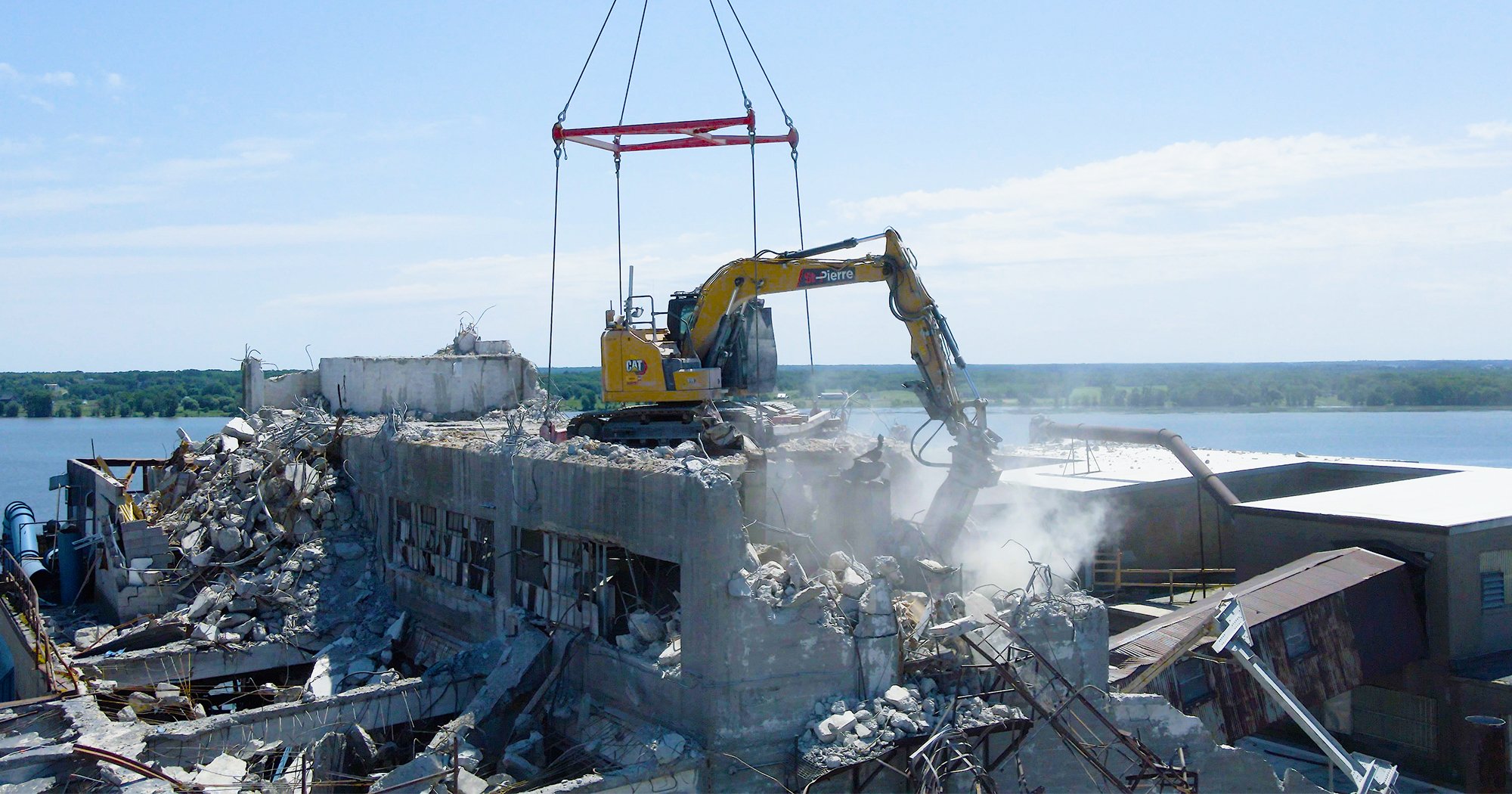 Demolition done remotely!